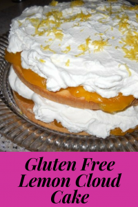 Gluten Free Lemon Cloud Cake Recipe