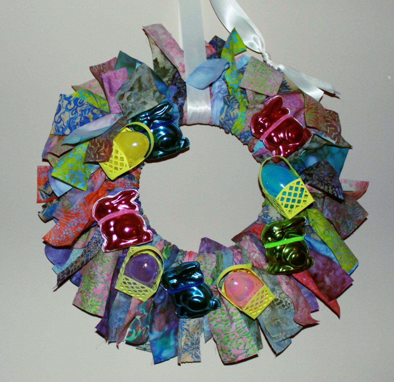 Chocolate Easter Bunny Wreath Craft Tutorial